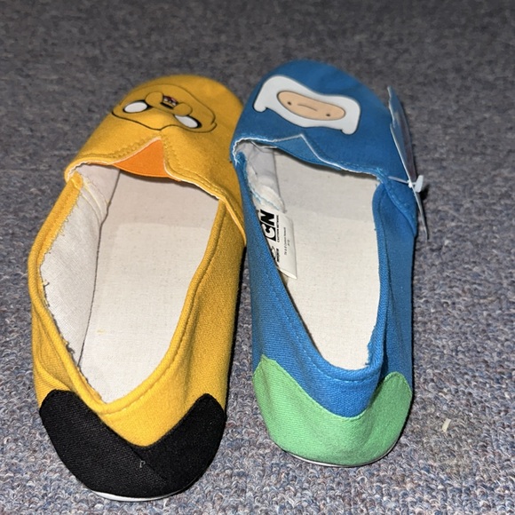 Cartoon Network | Shoes | Adventure Time Slipons Nwt | Poshmark